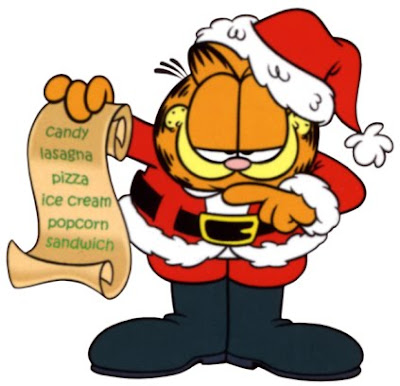 ilustracoes: Garfield de Natal / Ho, ho, ho Garfield!