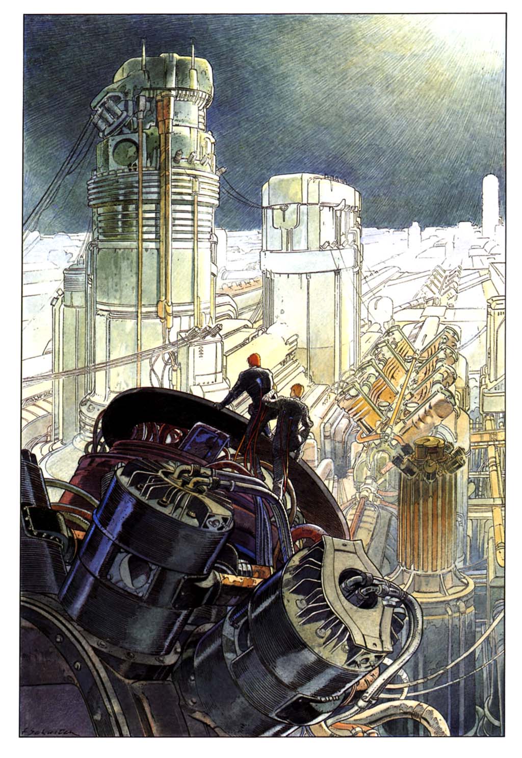 Cool Comic Book Pages: François Schuiten, Benoît Peeters - Les Cités ...