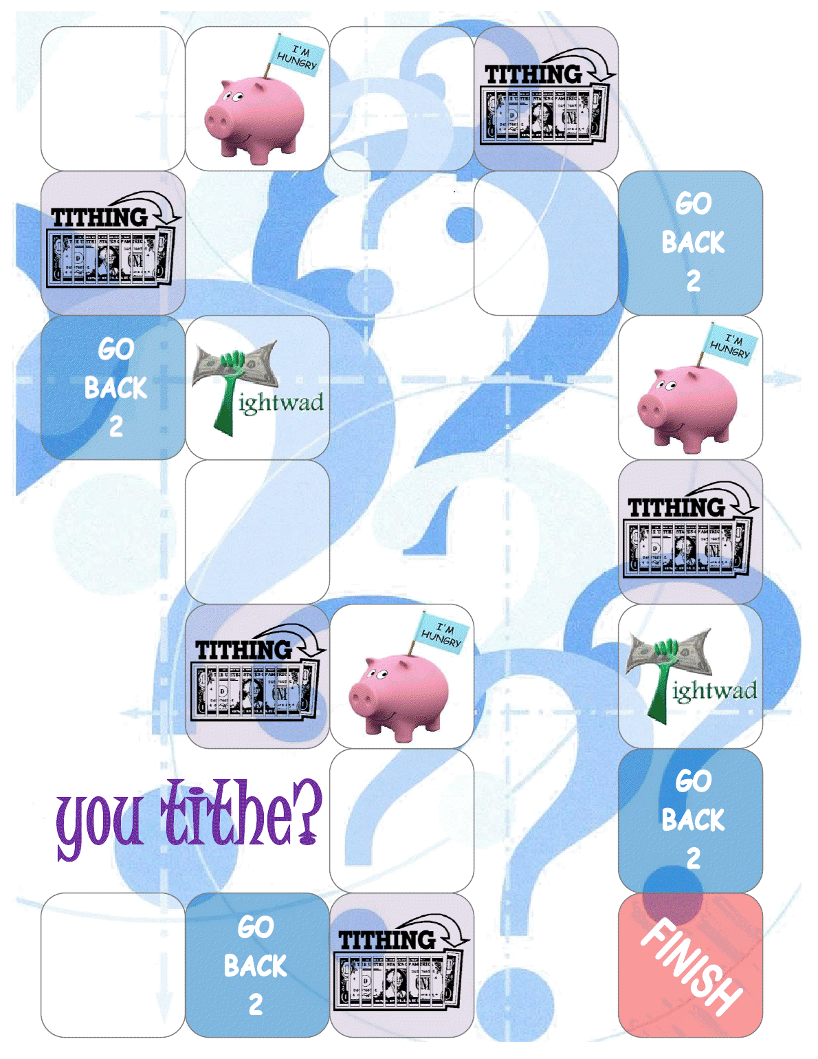 The Catholic Toolbox: How much do you tithe? (file folder game)