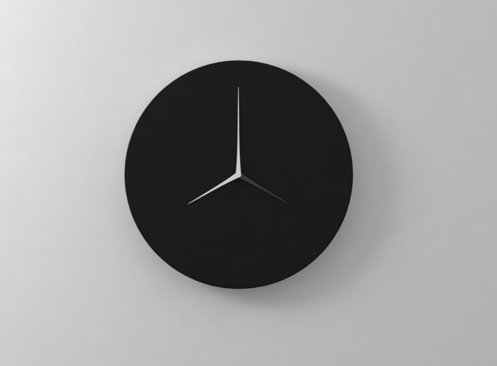 Long-D Dual Time Wall Clock by Kit Men - DSCENE