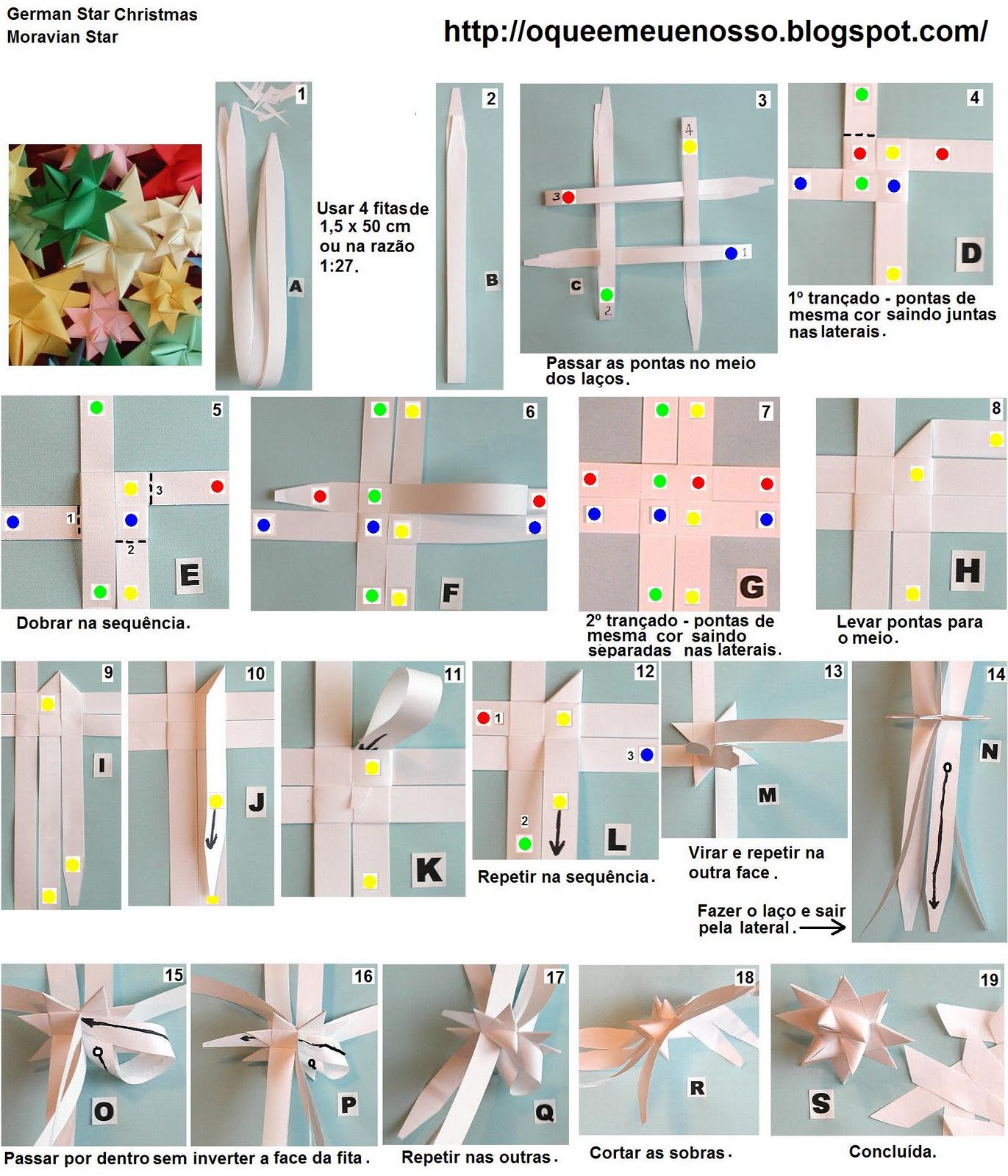 Bruno origami: Origami German Star
