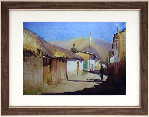 HernanFerroWatercolor: watercolor peruvian