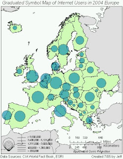 Rainbow World: An example of Graduated Symbol Map!!!