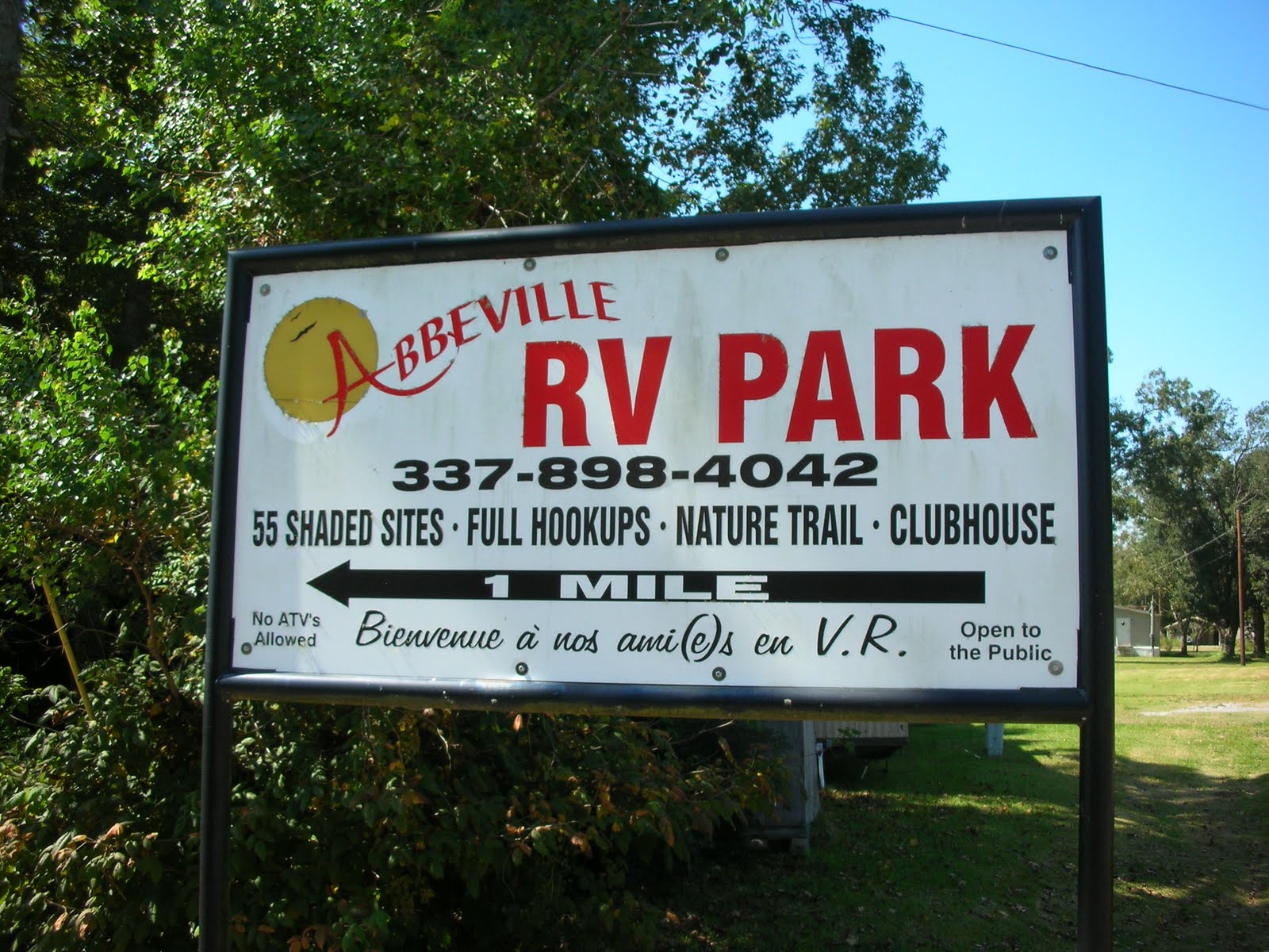 My Name Is Jacques: Abbeville RV Park