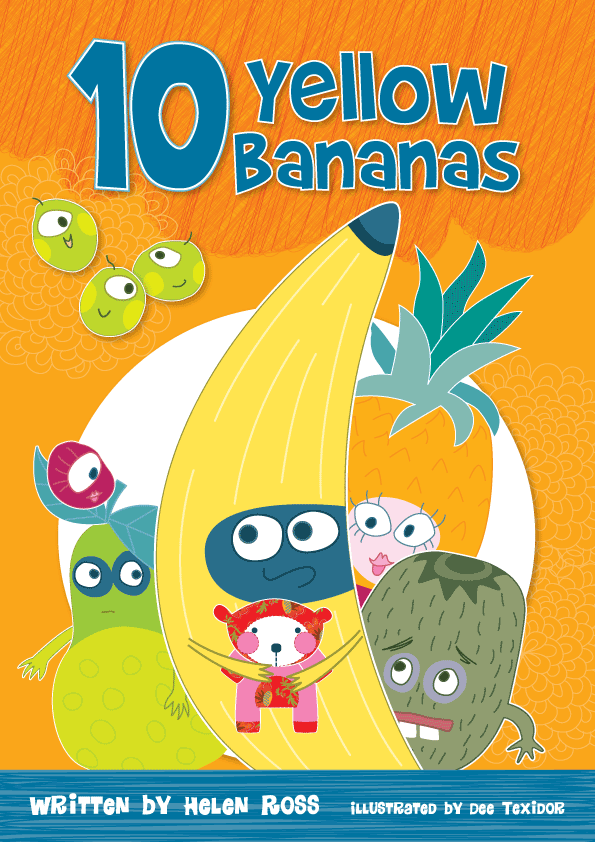 Kids' Book Review: Review: 10 Yellow Bananas