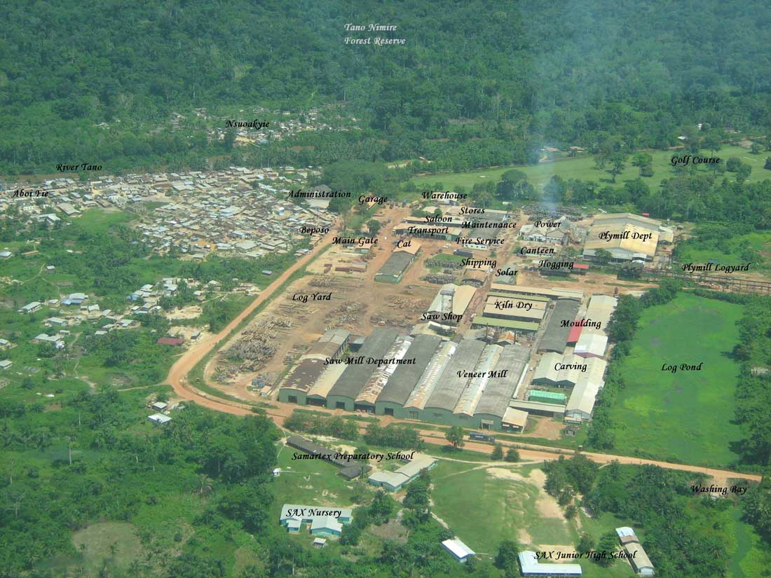 Auf Fuchsjagd in Ghana: Samartex - die „big mama“ Samrebois