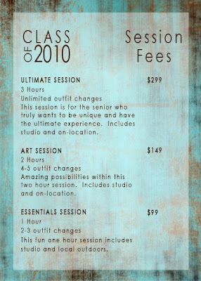 Siri Benrud Photography ~ Seniors: Senior Session Pricing
