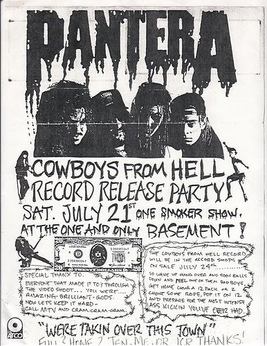Paranoid Zine: Pantera - Cowboys from Hell (1990) - Download