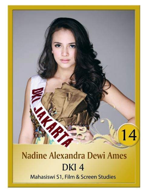 Nadine Alexandra Goddard Ames: Miss Indonesia 2010!!!