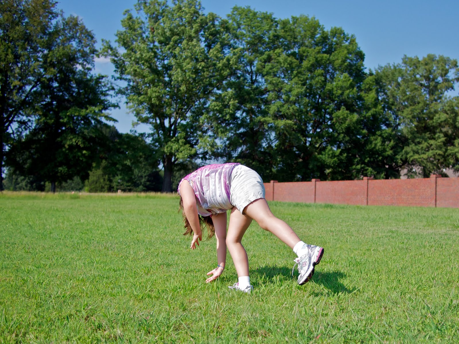 { all six of us }: Cartwheels and Handstands