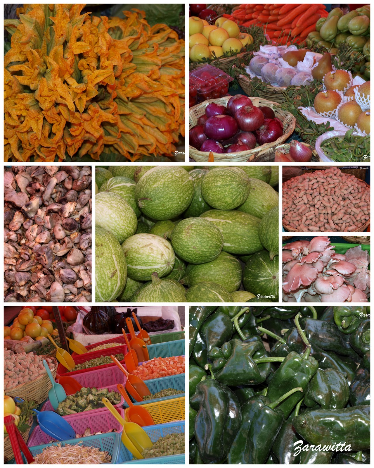 Zarawitta - Viaje al centro de la beca: Mercado de México y sus comidas