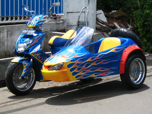 MOTOR MODIF FOR SALE: DIJUAL MIO LOW RIDER SESPAN