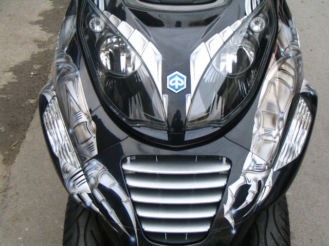 MOTOR MODIF FOR SALE: DIJUAL PIAGGIO MP3 Modified