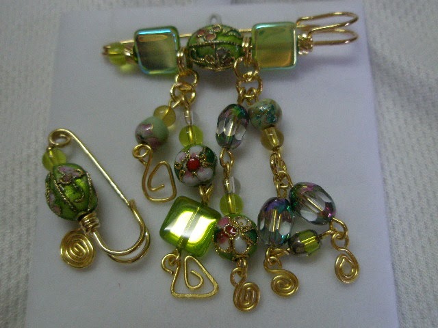 Nikishlia Treasures Fancy Safety Pin Brooches