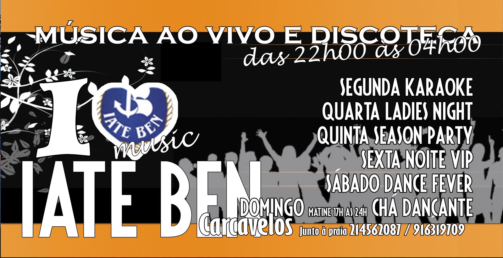 IATE BEN: PROGRAMAÇÃO DA SEMANA