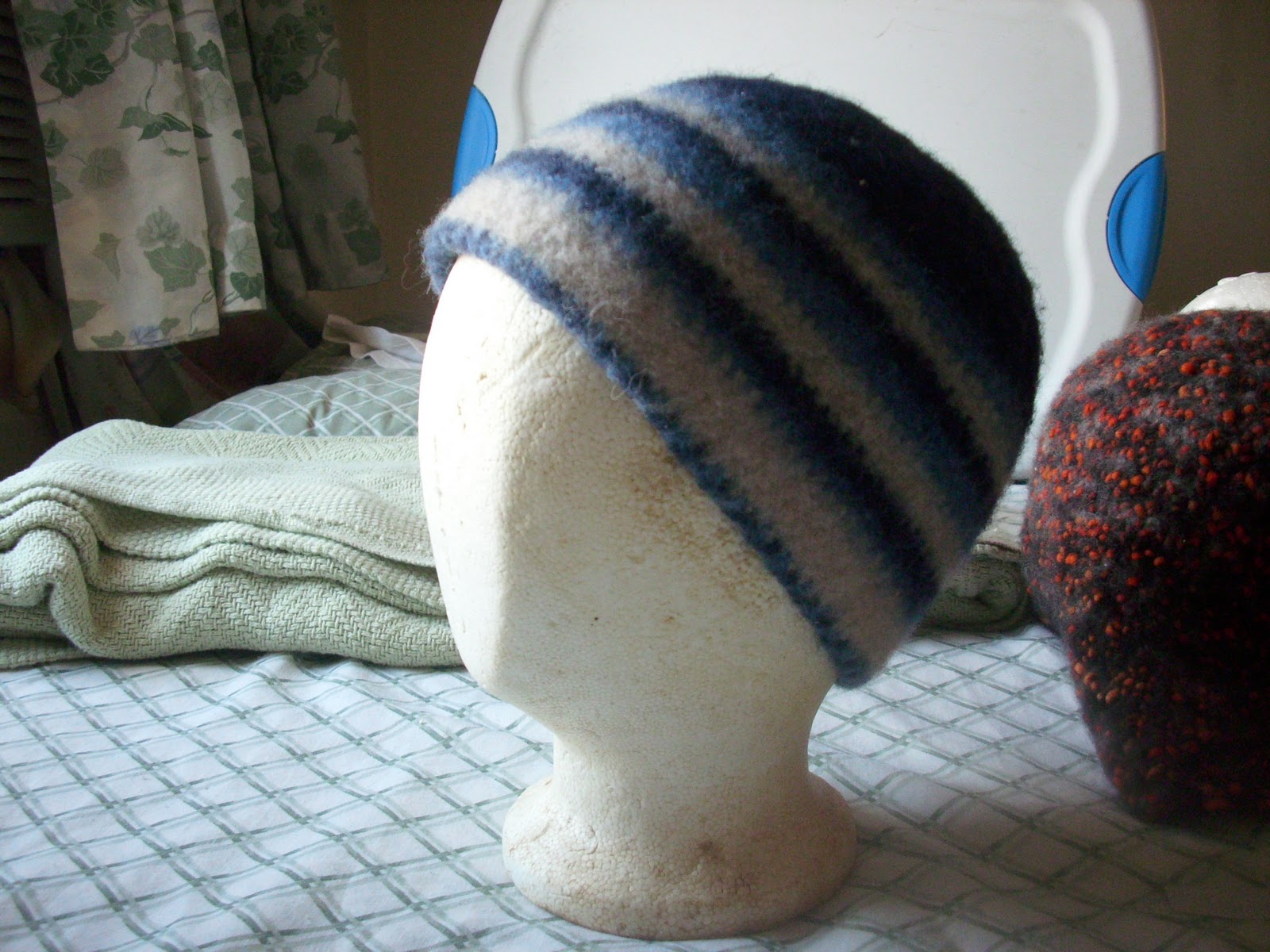 Out-Law Knittin': Free Knit Felted Beanie Pattern