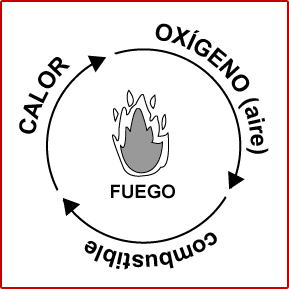 conservacion de la materia y combustion