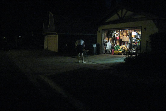 twin city sidewalks: Sidewalks at Night #1