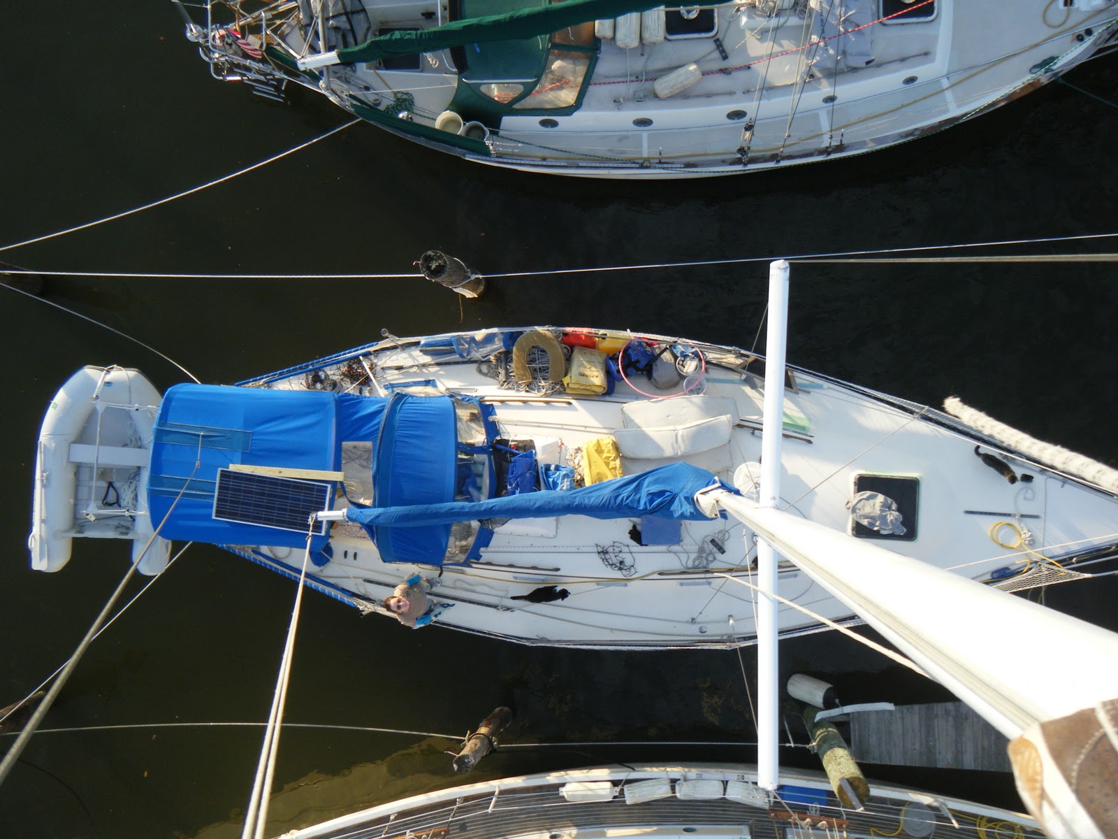Bright Eyes: 50 Foot High Boat Work