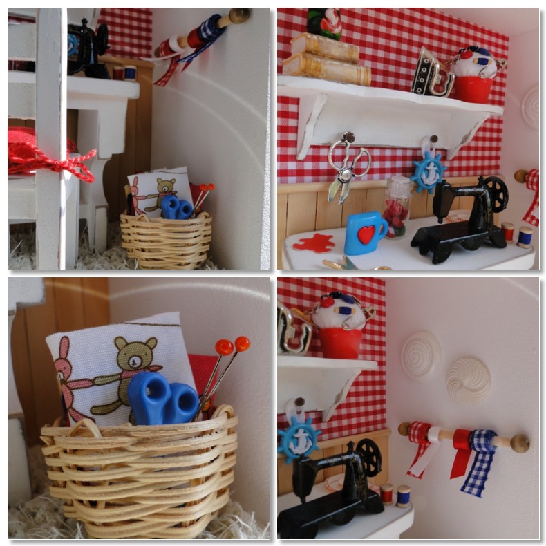 : Mini atelier de costura