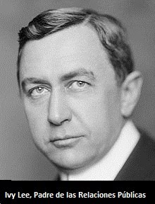 Grupo A: Ivy Lee, Padre de las Relaciones Públicas