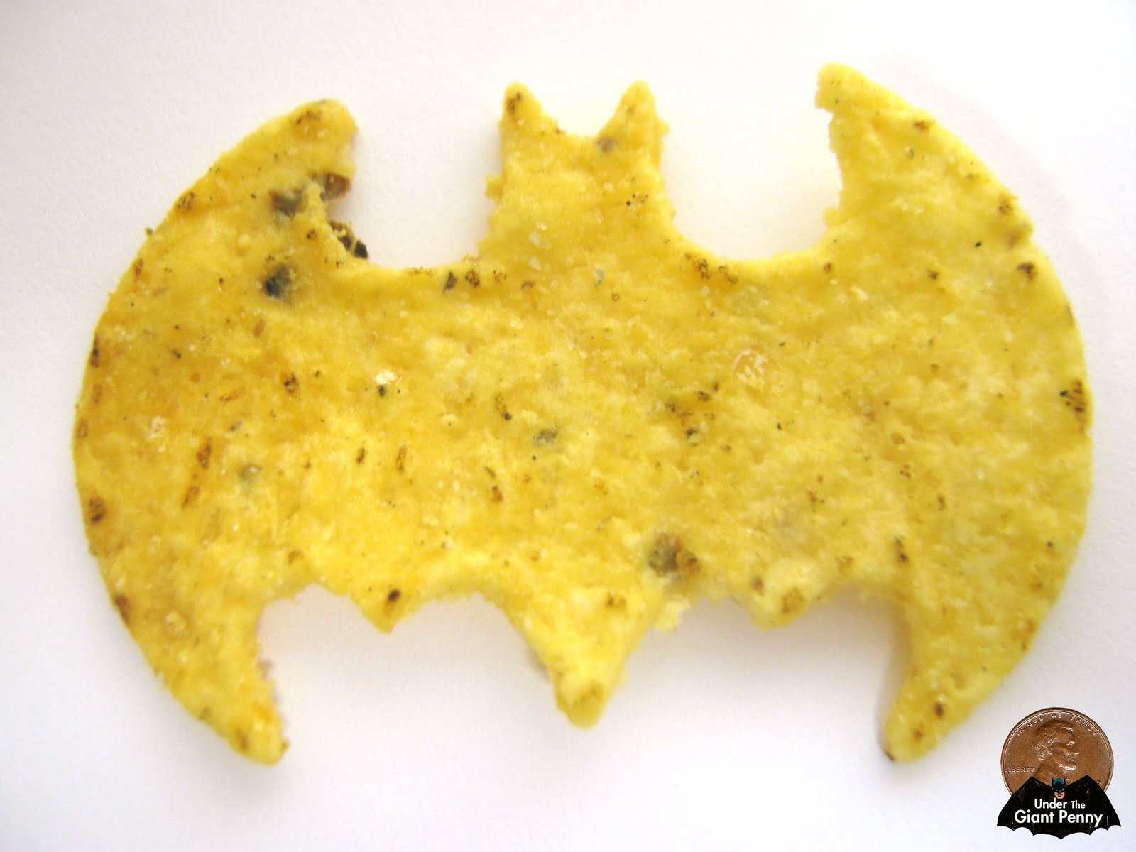 Under the Giant Penny: Batman Tortilla Chips