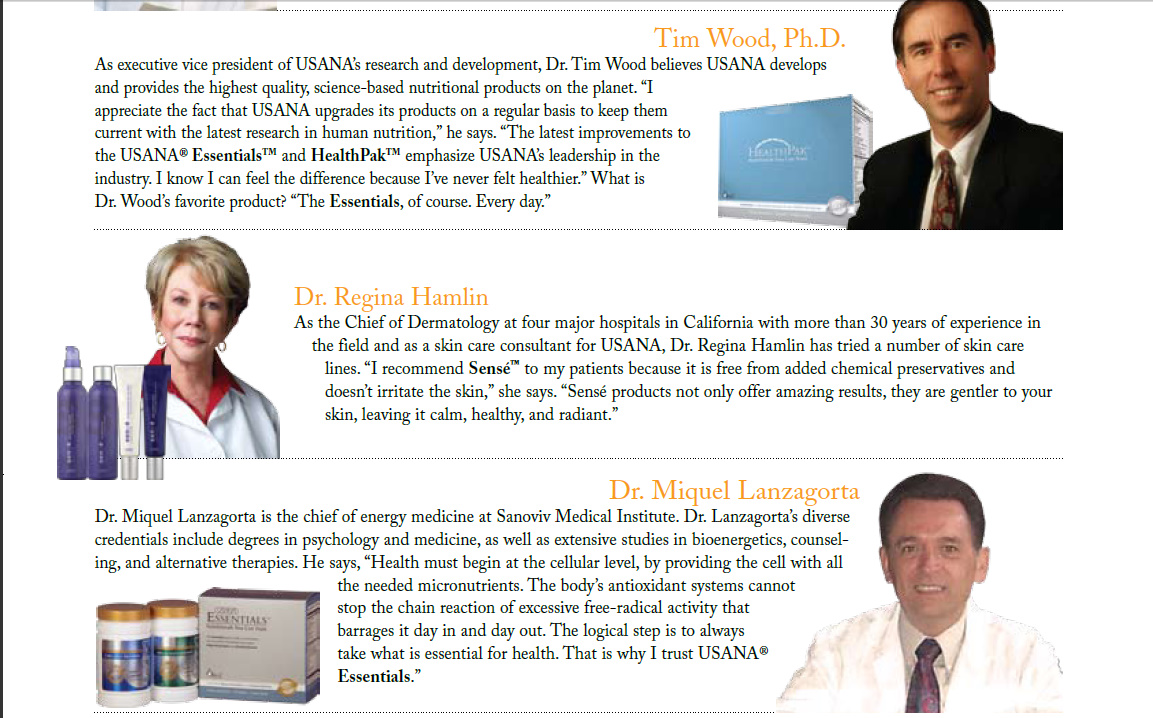 Eat My Blog: WHY ARE THIS FAMOUS PEOPLE DWELLS WITH USANA?? THERE MUST ...