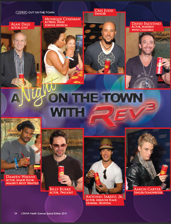 Eat My Blog: WHY ARE THIS FAMOUS PEOPLE DWELLS WITH USANA?? THERE MUST ...