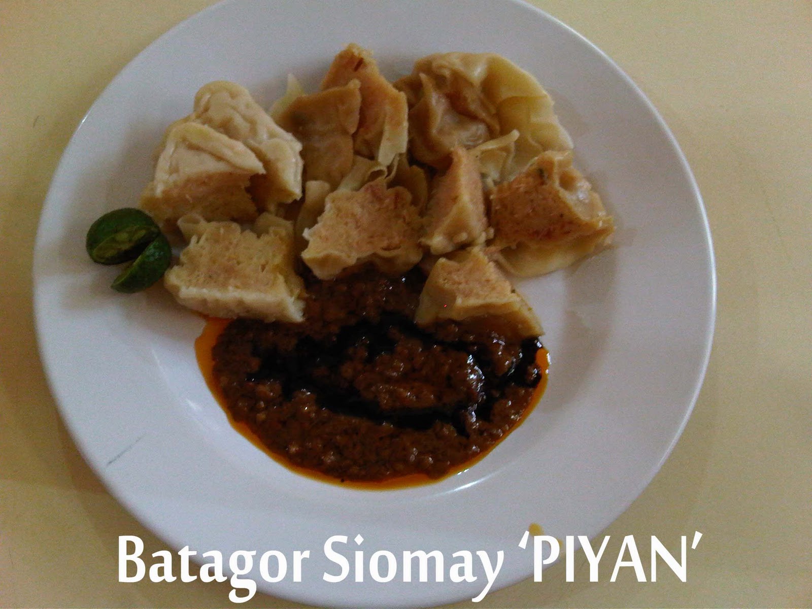 BATAGOR SIOMAY 'PIYAN': SIOMAY BANDUNG 'PIYAN'