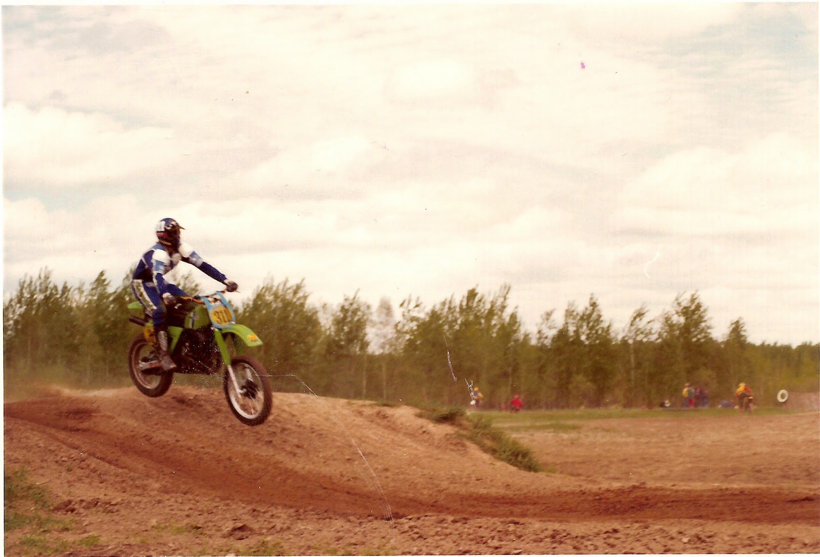Tales from the Scott Haraldson Motocross Archives: moto scott kx420 mora 2
