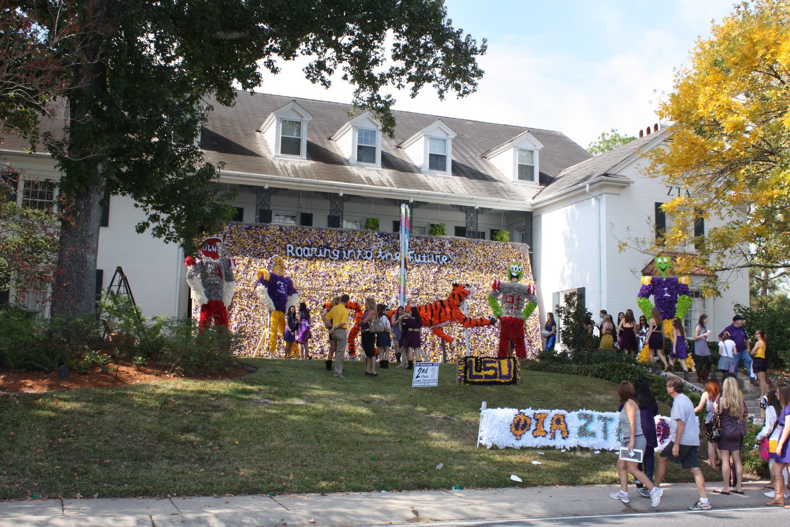 Crescent City Ramblings: Homecoming on "The Row"....Fun at LSU!