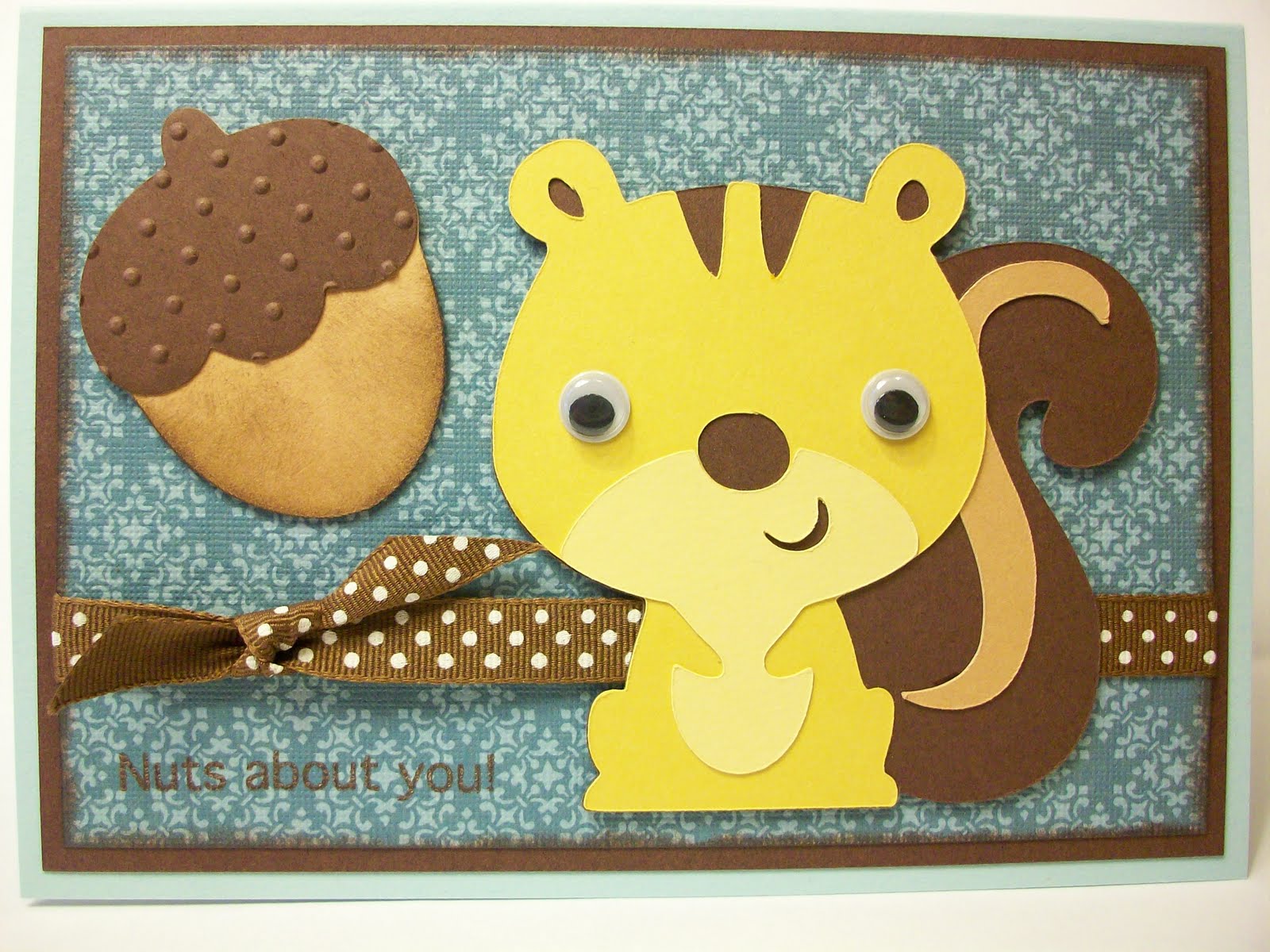 Handmade with Love: Squirrel Card
