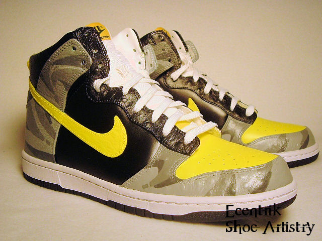 1-Of-1 "Bee Sting" Custom Dunk High