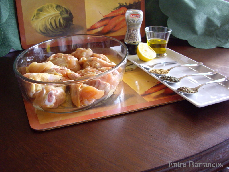 Entre Barrancos (COCINA): Pollo con especias