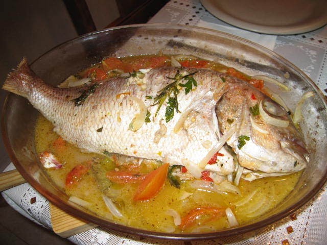Recetas On-Blog: PARGO EN SALSA DE PIÑA