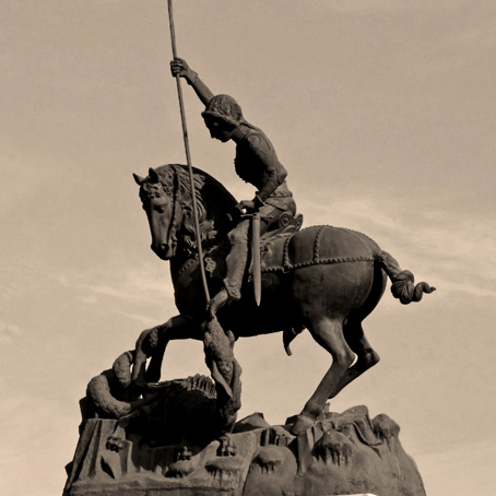 design & style: lucrari sculptura / sf. gheorghe ucigand balaurul