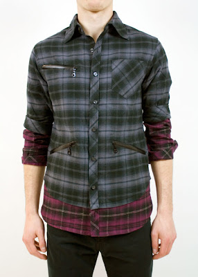 Blackbird Blog: SALE ITEM OF THE DAY: KZO BRETTO COTTON FLANNEL SHIRT
