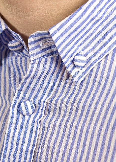 Blackbird Blog: SALE ITEM OF THE DAY: ROBERT GELLER COVERED BUTTON SHIRT