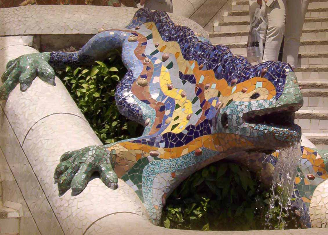 Karin Wells Studio: Gaping at Gaudí - OR - If You Must Use Graphite to ...