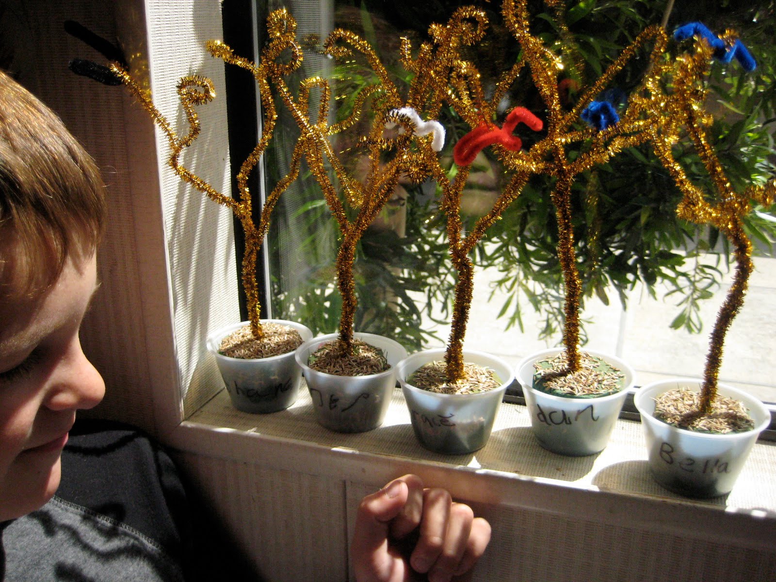 Gustav Klimt 3D Trees • TeachKidsArt