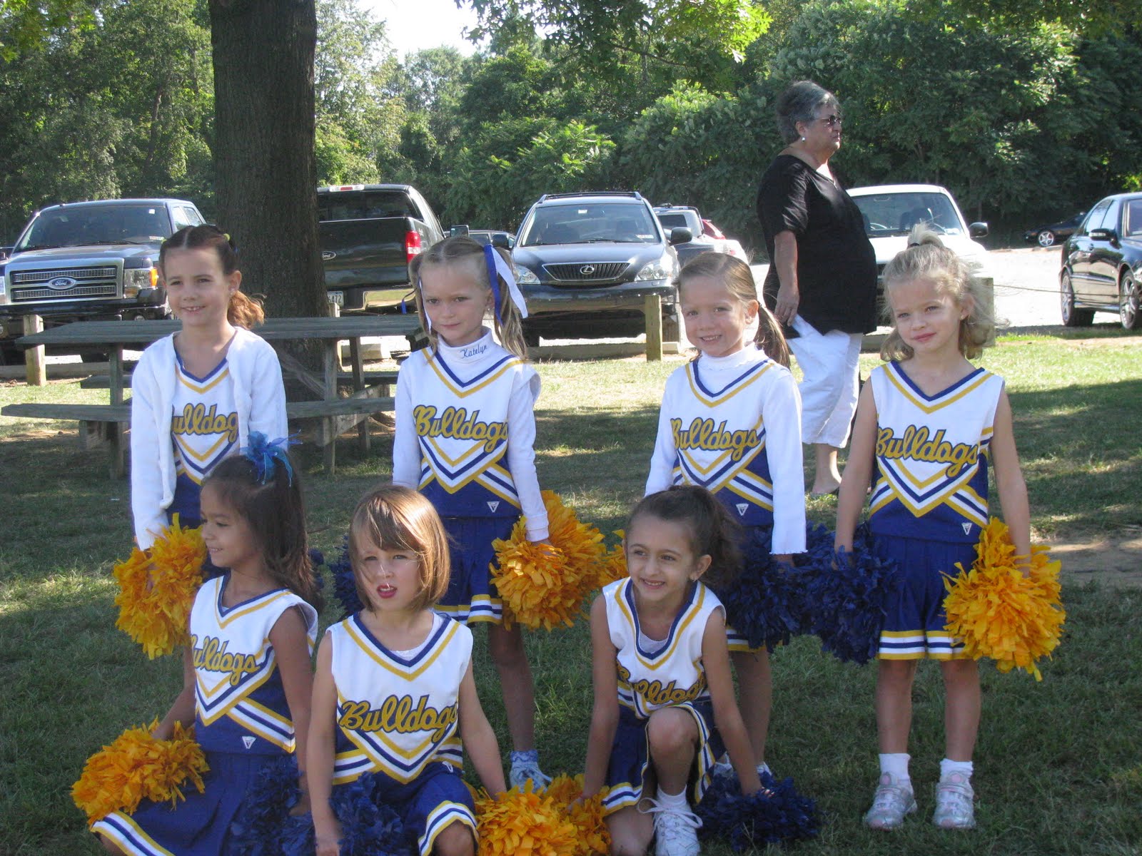 Eric's Days of Battle: Cheerleading Debut - Sept 5, 2010