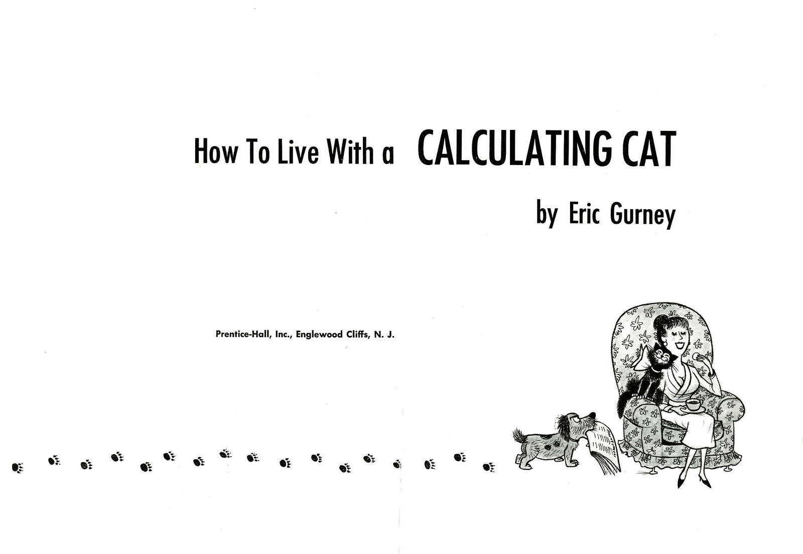 Hairy Green Eyeball II: The Calculating Cat