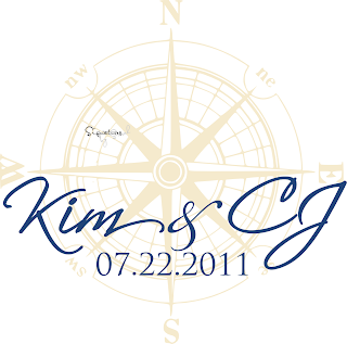 Signatures by Sarah: Custom wedding monograms for Kim