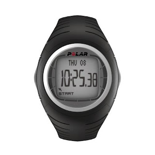 polar watches f6: Polar F4 Men's Heart Rate Monitor Watch Black Thunder