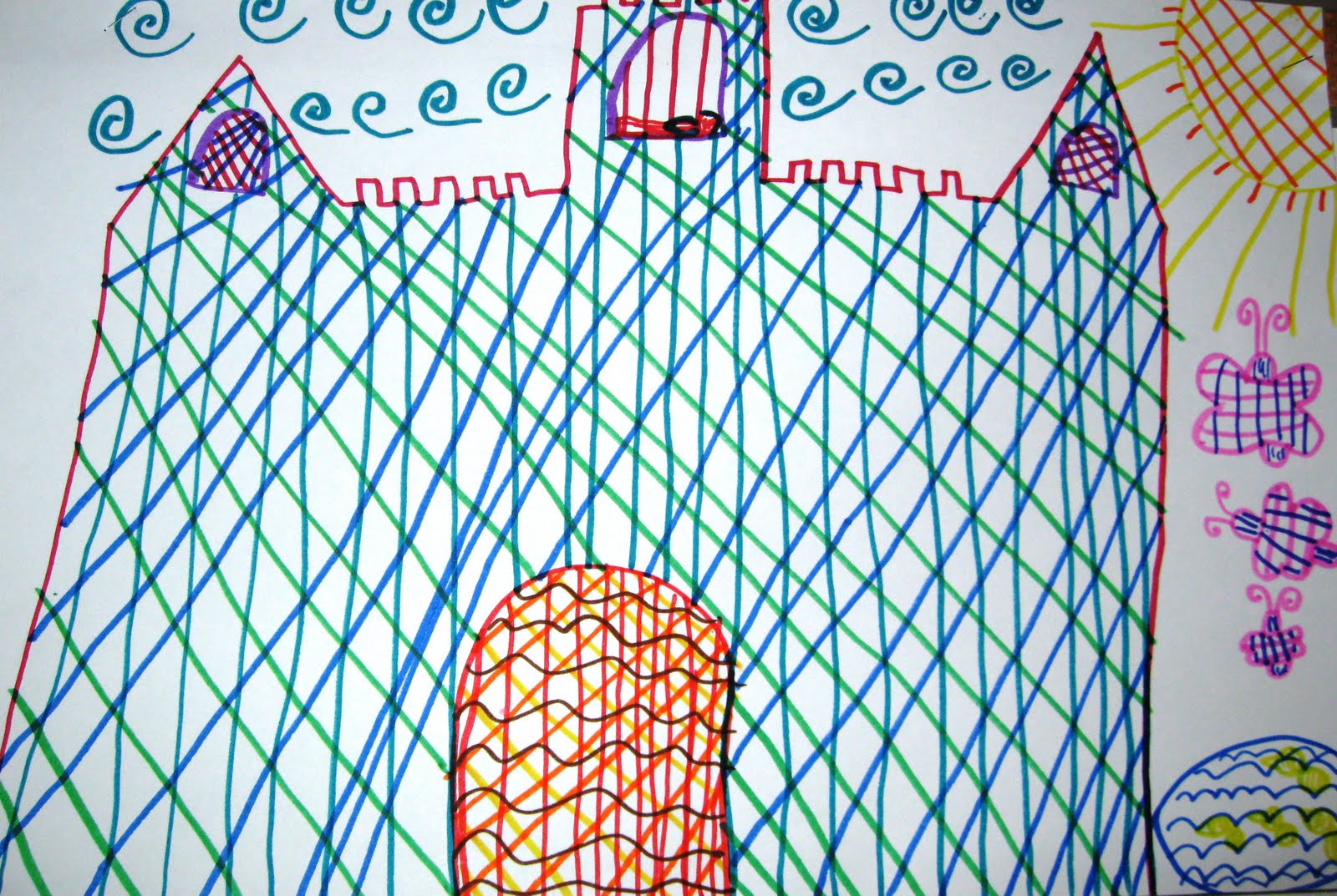 Livingston Art Room: Second Grade - Lines