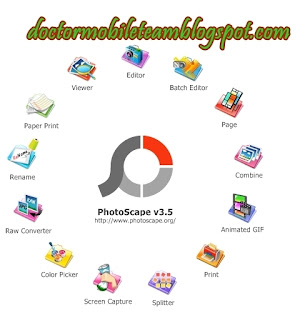 Welcome To Doctor Mobile Team Serian: Photoscape v3.5 Image Editor