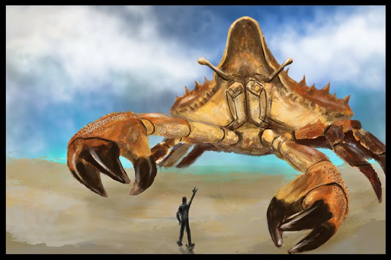 Ricky Westwood: Quick Sketch: Crabzilla