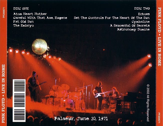 zappadalata: PINK FLOYD 1971-06-20 Rome