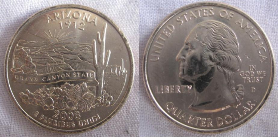 My coin collection: USA state quarters - I