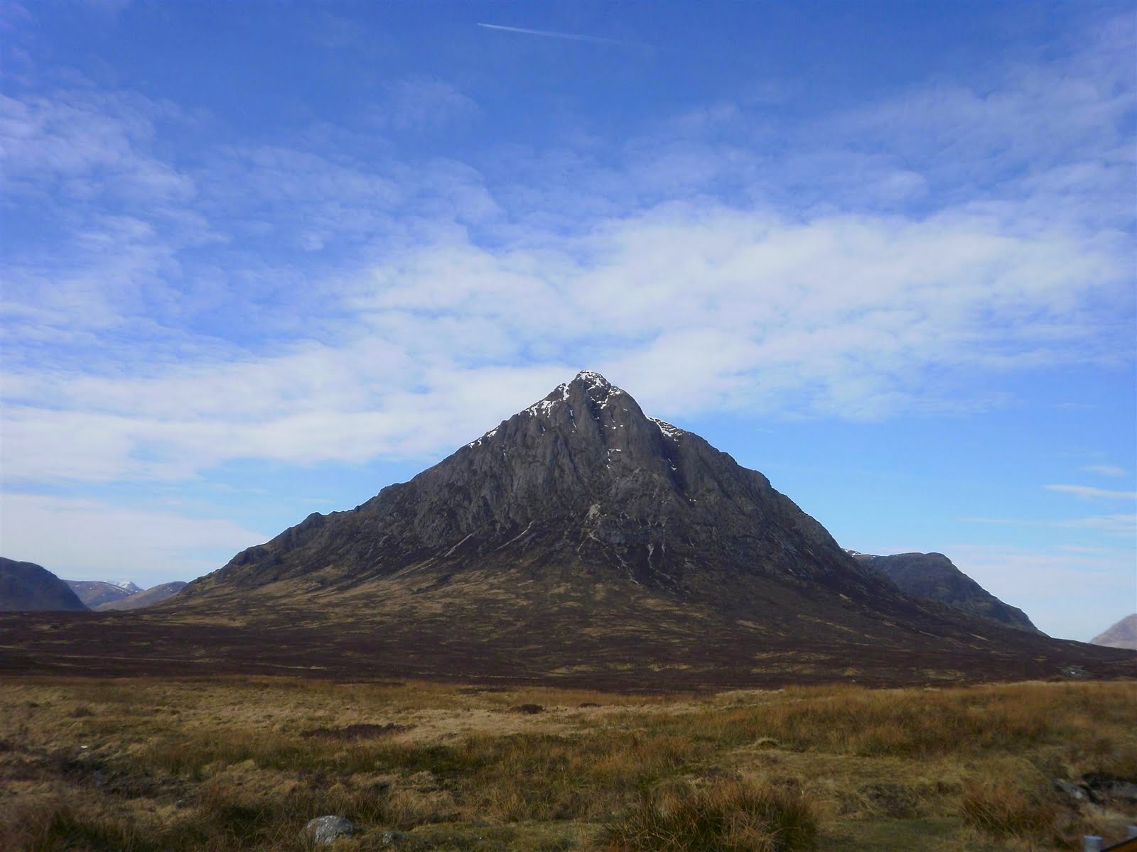At The Bealach: Curved Ridge, Buachaille Etive Mor